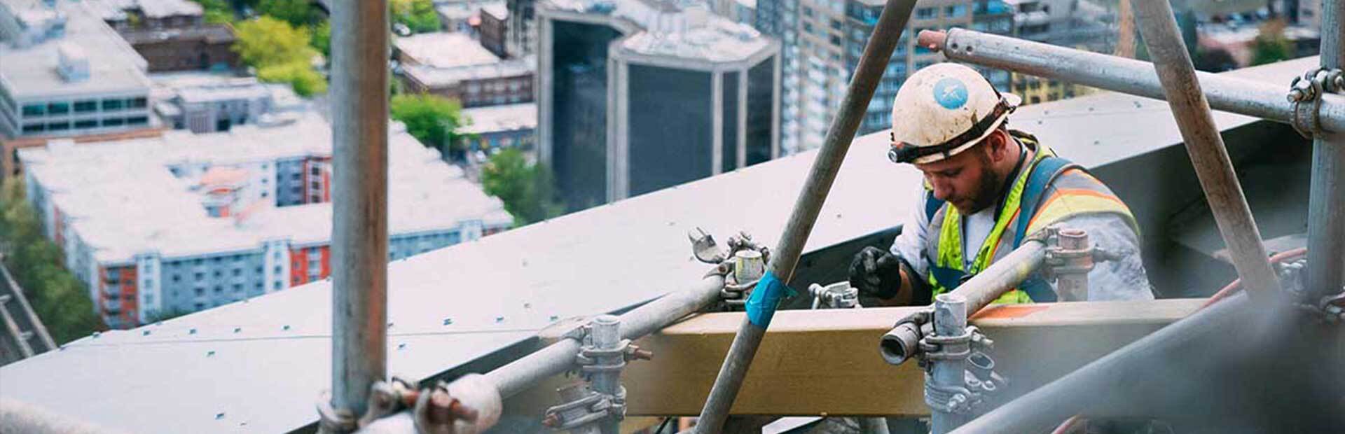 Construction worksite monitoring solutions for safety compliance