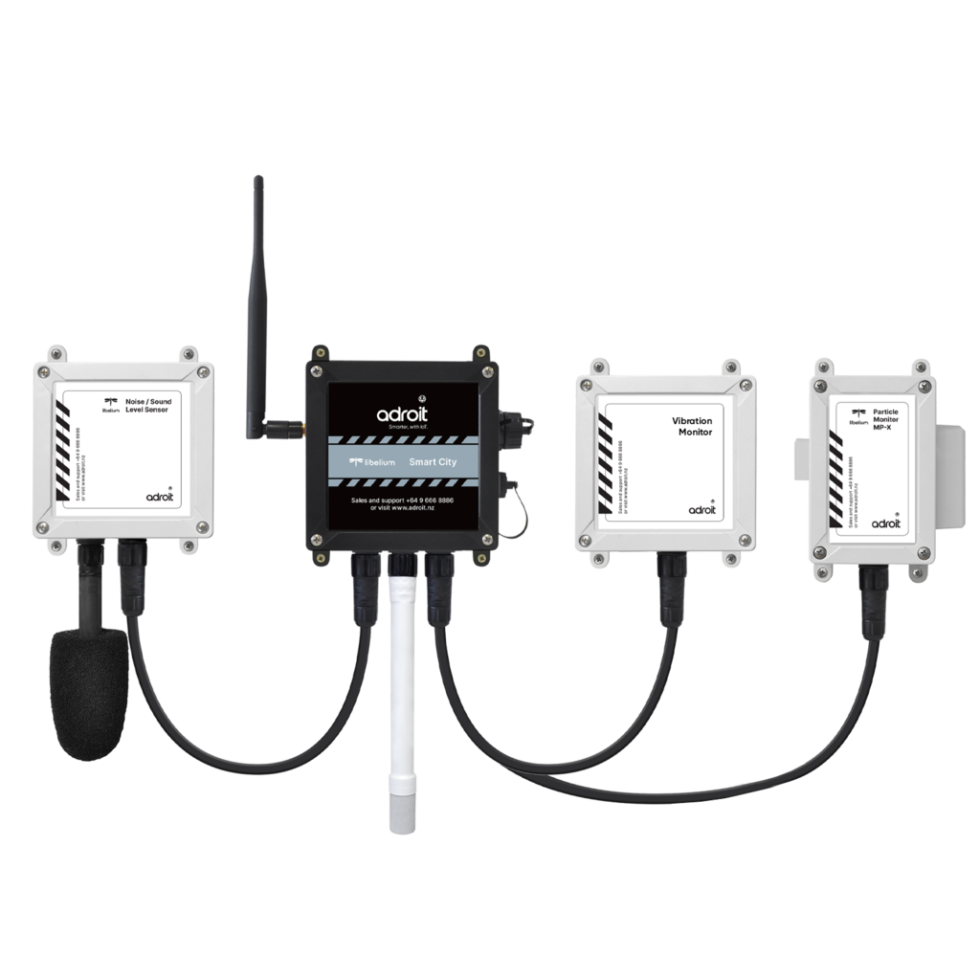 Monitor noise, dust, particles & vibration for worksite safety and ...